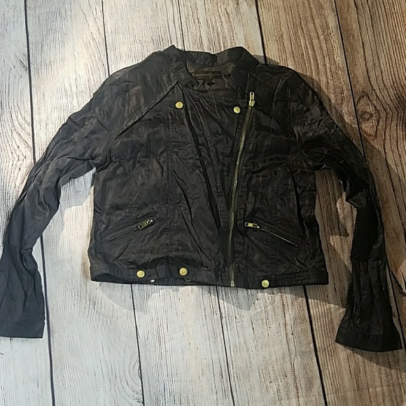 Hollywood & Hudson | Jackets & Coats | Hollywood Hudson Cropped Moto ...